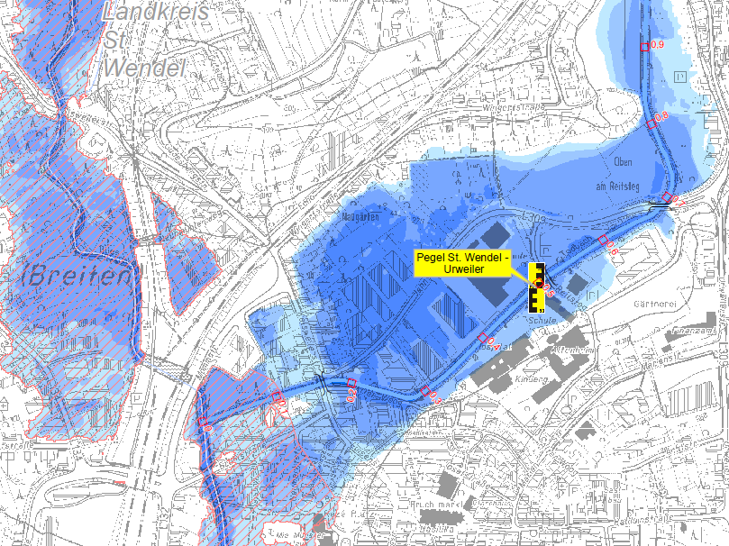 Vom Hochwasser zum festgesetzten Überschwemmungsgebiet | Stadt Wadern